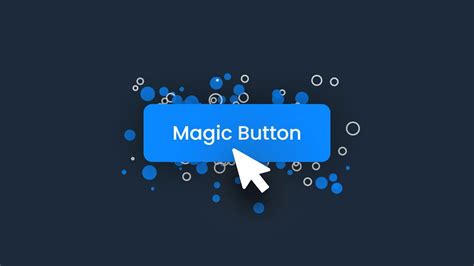 Magic Button Effect Using Css And Javascript Youtube