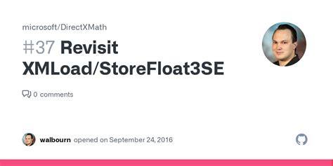 Revisit Xmload Storefloat Se Issue Microsoft Directxmath Github
