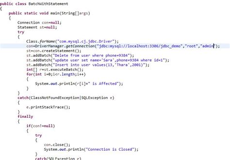 sathiya t on linkedin batch execution each call to the database is considered as the costly…