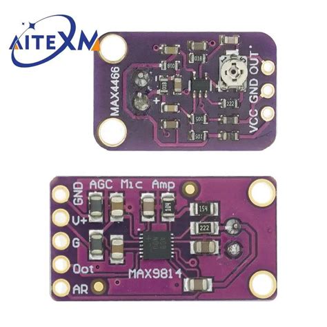 Sound Sensor Module Sound Control Sensor Max4466 Max9814 Switch Detect Educational Engineering