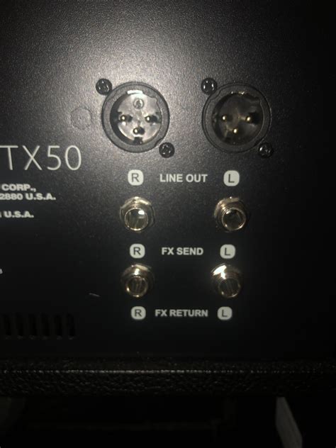Which Of These Are The FX Loop Send Return And How Would I Plug A Pedal Into This R GuitarAmps