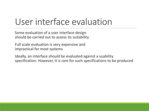 Hci User Interface Design Principals Lec 7 Ppt