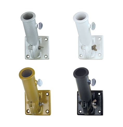 Heavy Duty Multi Angle Aluminum Flagpole Bracket For 1 Pole American Flags Express