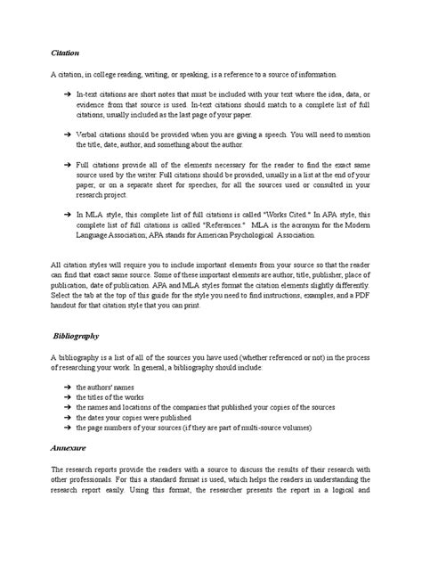 Annexure Citation Bibliography Jel Classification Code Guide Pdf