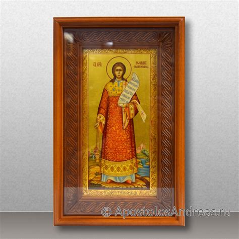 Икона Роман Сладкопевец Константинопольский, преподобный — купить ...