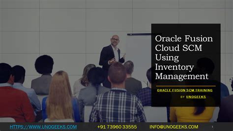 Oracle Fusion Cloud SCM Using Inventory Management