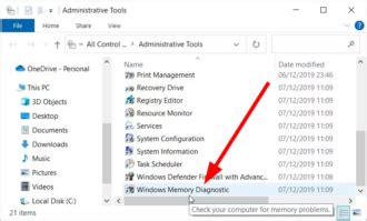 How To Run A Memory Test On Windows 10 Quick Steps