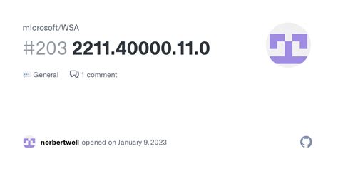 221140000110 · Microsoft Wsa · Discussion 203 · Github