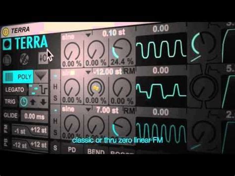 Matrixsynth Introducing Terra New Max For Live Synthesizer
