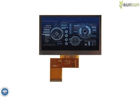 Inch High Brightness Tft Display Supplier Bunsun Display