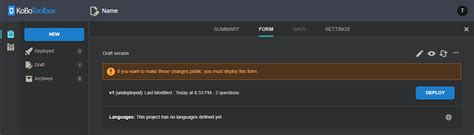 How Can I Get A Question From Excel To Survey Kobo Form Form Building Kobotoolbox Community