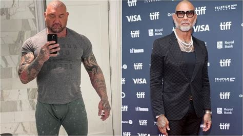 El Ex Luchador Y Actor Dave Bautista Mostró Su Cambio Físico Para Su