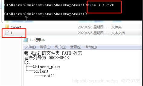 dos命令tree的用法 dos tree csdn博客