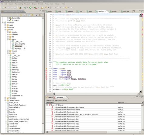 python 2 7 pydev setting up an existing python27 project complete
