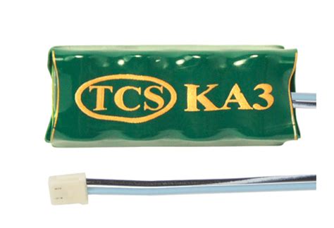 tcs 2004 ka3 p dcc decoder keep alive device 2 pin micro jst plug