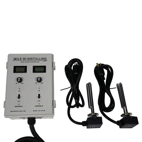 220v Dual Variable Element Temperature Controller Mile Hi Distilling