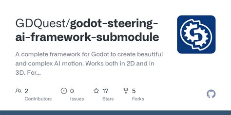 Github Gdquest Godot Steering Ai Framework Submodule A Complete Framework For Godot To Create