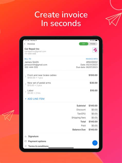 Android용 Invoice Maker Apk 다운로드