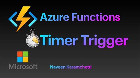 Part 33 Serverless Apis Using Azure Functions Timer Trigger Youtube