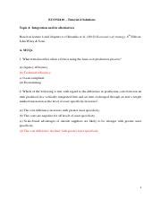 19 Tutorial 4 Solutions Pdf ECON2410 Tutorial 4 Solutions Topic 4 Integration And Its