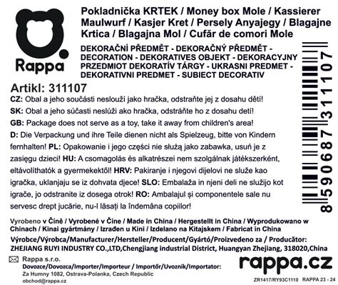 Pokladnička Dřevěná Krtek