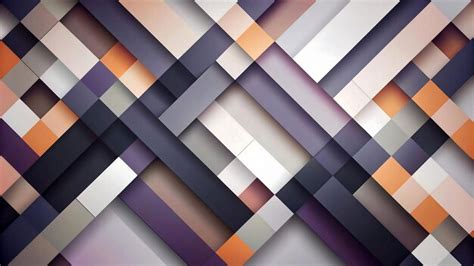 Abstract Geometric Background With Overlapping Squares Modern