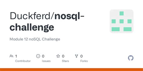 github duckferd nosql challenge module 12 nosql challenge