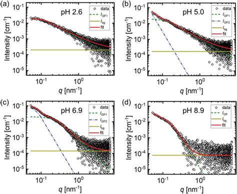 Saxs Curves Of 01 Wt Solutions Of M18d170v209d170m18 In H2o At Ph