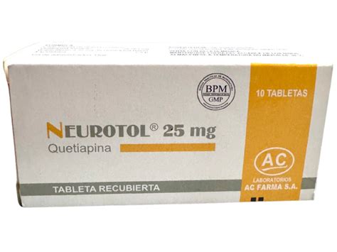 Neurotol 25mg X 10 Tab Openmed