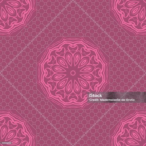 장식 꽃 장식입니다 완벽 한 패턴입니다 벡터 일러스트 레이 션 목에 스카프 카펫 밴 대 나 디자인 인쇄에 대 한 합니다 0명에 대한 스톡 벡터 아트 및 기타 이미지 Istock