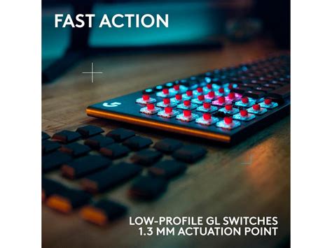 Logitech G915 X Lightspeed Clicky Wireless Full Size Gaming Keyboard