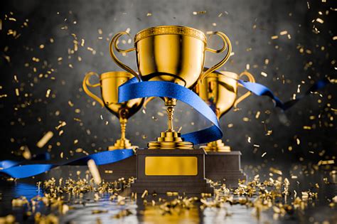 비디오 게임 최우수상 우승 트로피 E스포츠 1위 경쟁 법적 소송에서 승소 법정 소송에서 승소하십시오 결승선에 도달하세요 당첨되신 것을 축하드립니다 3d 렌더링 상에 대한