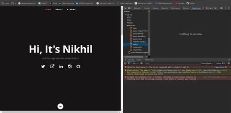 azure resume challenge there s a counter in the script which runs on