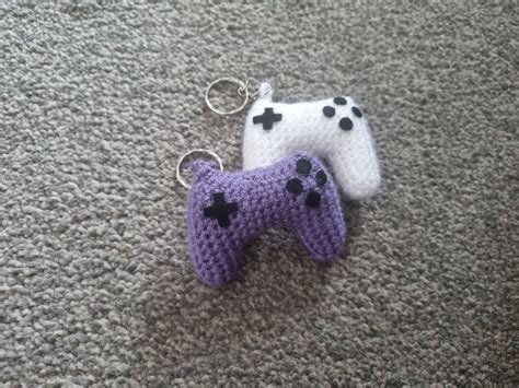 Handmade Gaming Controller Crochet Amigurumi Plush Keychain T Ideas