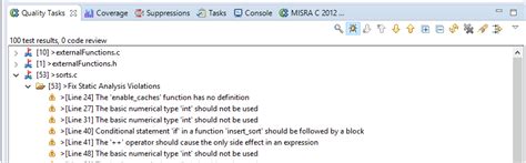 How To Customize Quality Tasks Eclipse View — Parasoft Forums