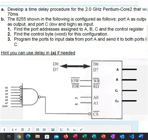 Solved A ﻿develop A Time Delay Procedure For The 20ghz