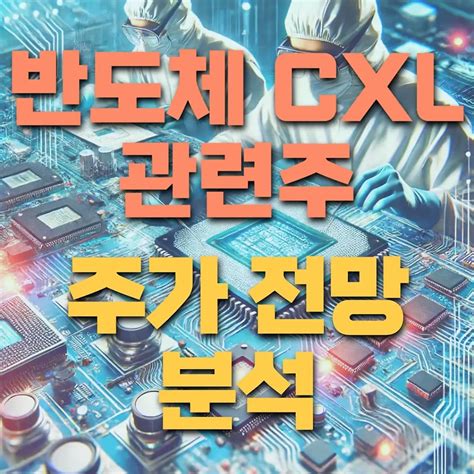 반도체 Cxl 관련주 3종목 파두 엑시콘 네오셈 주가 분석