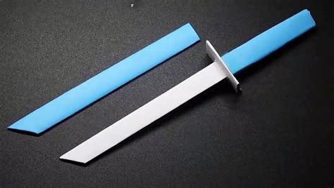 Origami Sword Instructions Origami Ninja Sword How To Make Easy