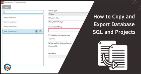 How To Copy And Export Database Sql And Projects Planning Engineer Fze