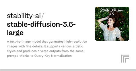 Stability Ai Stable Diffusion Large Run With An API On Replicate