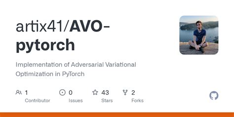 Github Artix41avo Pytorch Implementation Of Adversarial Variational Optimization In Pytorch