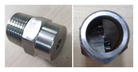Photograph Of The Atomizing Nozzle Download Scientific Diagram