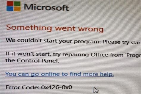 How To Troubleshoot Office 365 Error Code 0x426 0x0 Technipages