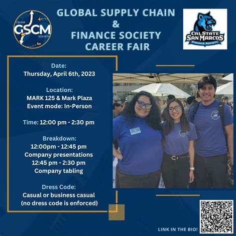 Csusm Global Supply Chain Management Society On Linkedin Csusms Global Supply Chain Management
