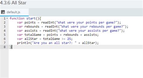 I Need Help Solving 436 All Star Rcodehs