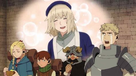 Dungeon Meshi Laios Senshi Falin E Todos Os Personagens Do Anime