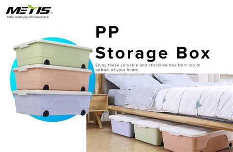 Versatile And Attractive Pp Storage Box