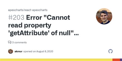 Error Cannot Read Property Getattribute Of Null When Trying To