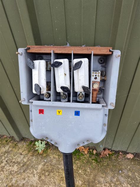 High Voltage Fuse Isolation Box Street Furniture Salvagers Prop Hire Sales