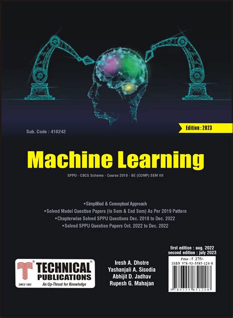 machine learning for sppu 19 course be sem vii comp 410242